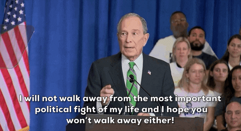 Mike Bloomberg GIF - Find & Share on GIPHY