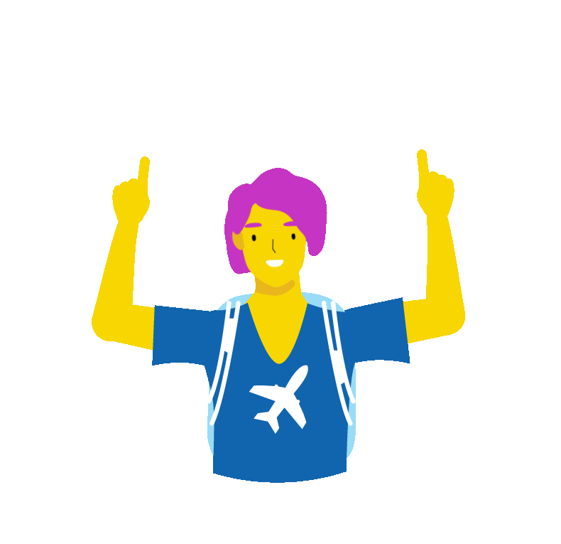 Vacaciones Viajar Sticker by Melhores Destinos for iOS & Android | GIPHY