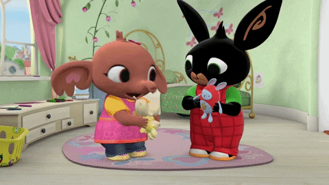 Children Kiss GIF by Bing Bunny - Find & Share on GIPHY