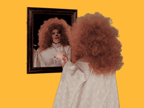 Looking In To Mirror GIFs - Find & Share on GIPHY