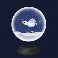 Animated Snow Globe Gif