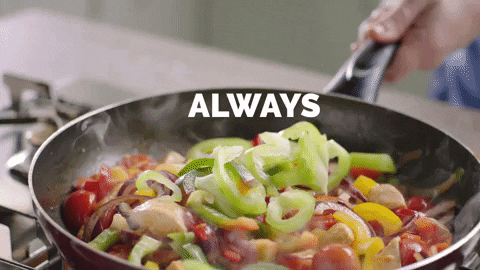 Hungry Frying Pan GIF by safefood - Find & Share on GIPHY