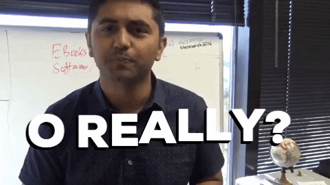 Oh Really GIF by Satish Gaire - Find & Share on GIPHY