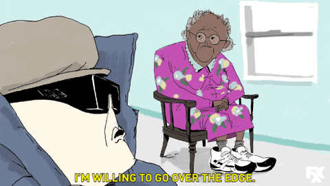 Go Over The Edge GIFs - Get the best GIF on GIPHY