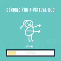 Virtual Hug Animated Gif