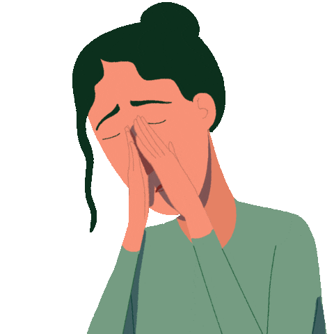 Waking Woman Animated Gif