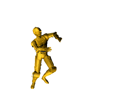 Star Wars Dancing Sticker by AnimatedText for iOS & Android | GIPHY