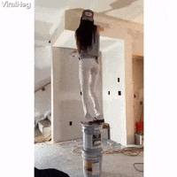 Throwing Paint Bucket