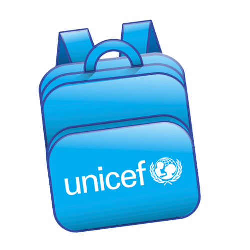 Backpack Worldchildrensday Sticker by UNICEF for iOS & Android | GIPHY