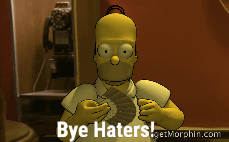 Homer Simpson Goodbye GIF by Morphin - Find & Share on GIPHY
