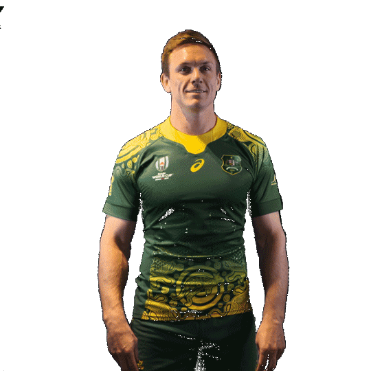 Happy Rugby World Cup Sticker by Wallabies Official for iOS & Android ...