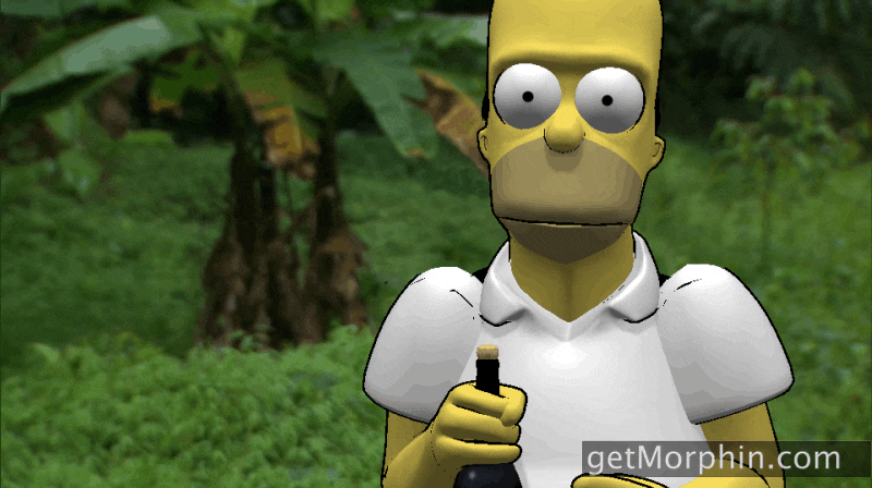 Homer Simpson Drinking GIF by Morphin - Find & Share on GIPHY