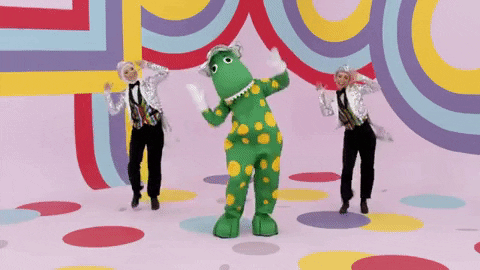 Happy Dorothy The Dinosaur GIF by The Wiggles - Find & Share on GIPHY