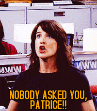 Nobody Asked You Patrice Gif