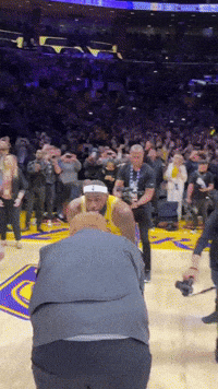 Lebron Celebration Gif