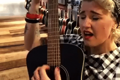 Rockabilly Guitar GIFs - Get the best GIF on GIPHY