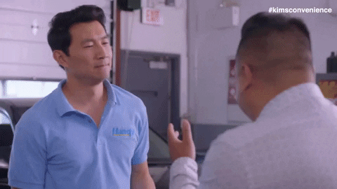 Simu Liu Dancing GIF by Kim's Convenience - Find & Share on GIPHY