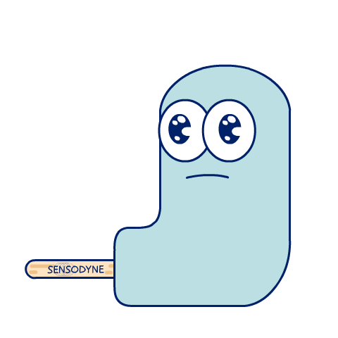 Sad Food Sticker by Sensodyne for iOS & Android | GIPHY