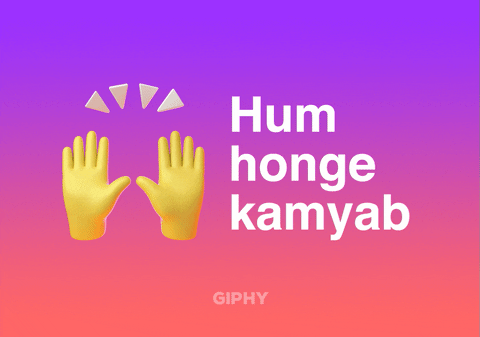 Hum Honge Kamyab GIF by GIPHY Cares - Find & Share on GIPHY