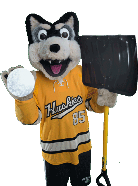 Blizzard T. Husky Stickers by Michigan Tech | GIPHY
