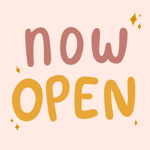 Now-open-pink GIFs - Get the best GIF on GIPHY