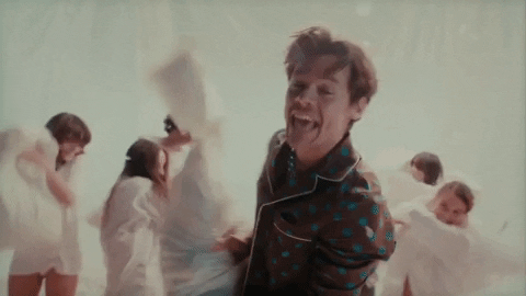 Harry Styles Punching Gif