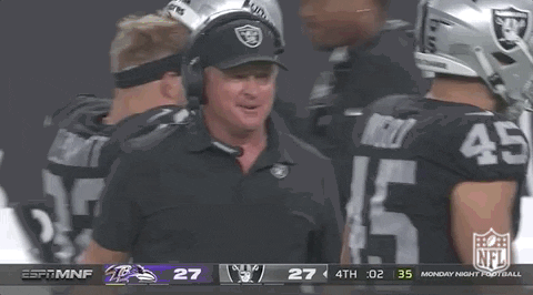 Las Vegas Raiders Football GIF by NFL - Find & Share on GIPHY