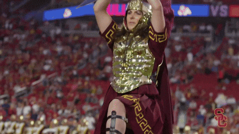 Celebrate Marching Band GIF by USC Trojans - Find & Share on GIPHY