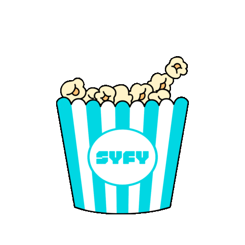 Pop Corn Sticker by SYFY France for iOS & Android | GIPHY