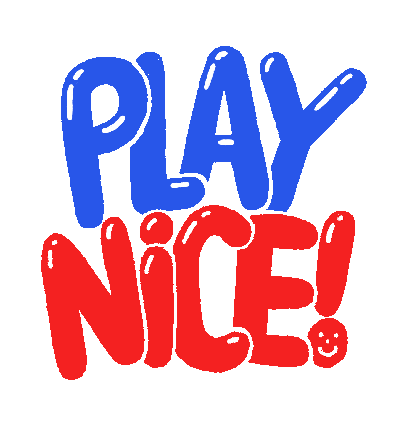Usa Play Nice Sticker by No Labels for iOS & Android | GIPHY