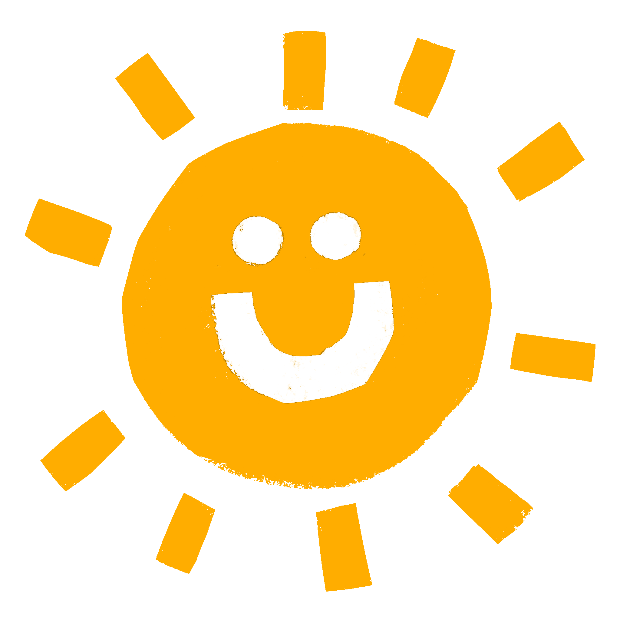 Happy Sun Sticker by Kelli Laderer for iOS & Android | GIPHY