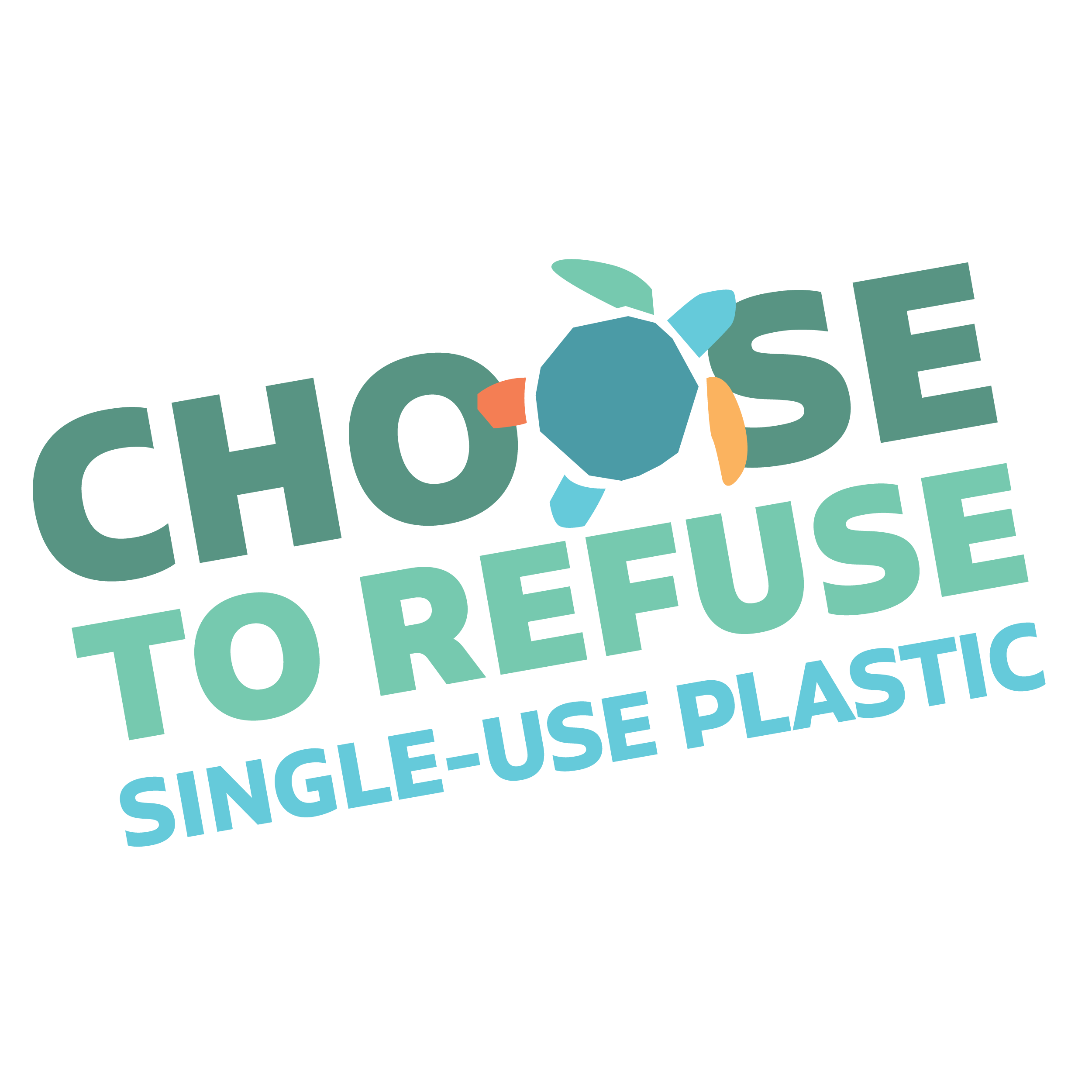Turtle Choose To Refuse Sticker by Plastic Free July for iOS & Android ...