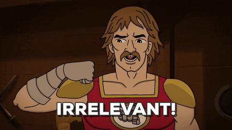 You Are Irrelevant Gif