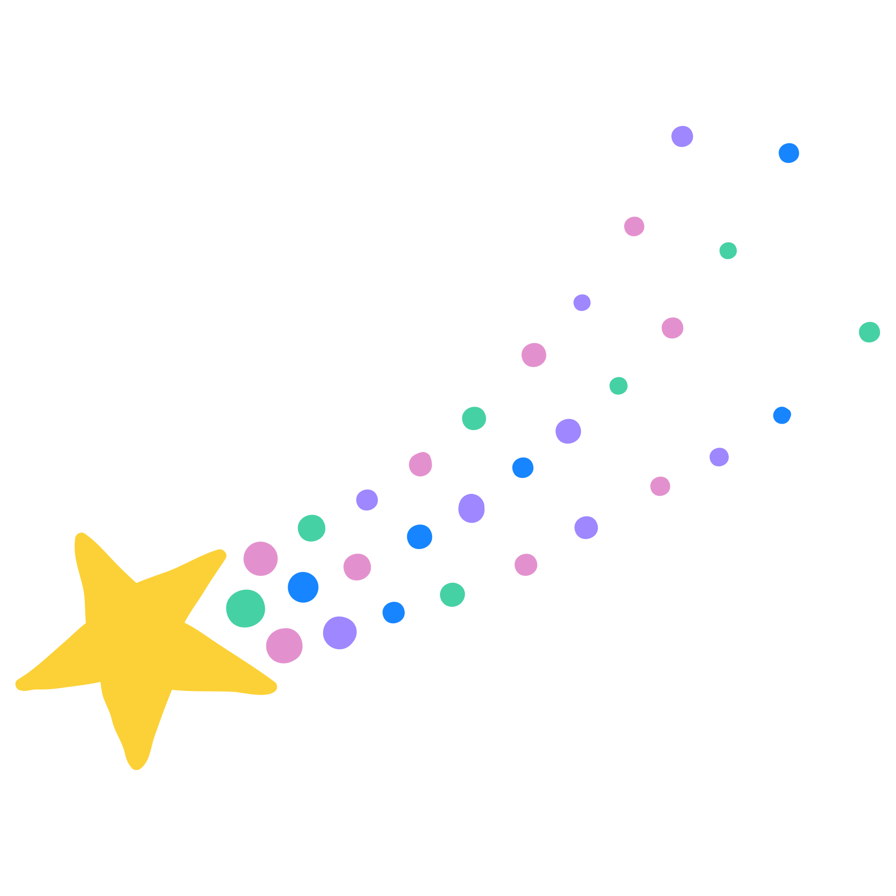 Shooting Star Sticker for iOS & Android | GIPHY
