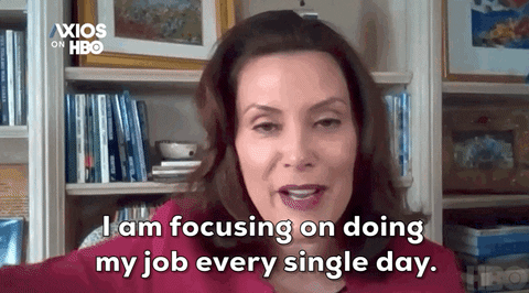 Gretchen Whitmer GIF by GIPHY News - Find & Share on GIPHY