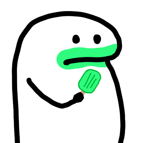 Ice Cream Eating Sticker for iOS & Android | GIPHY