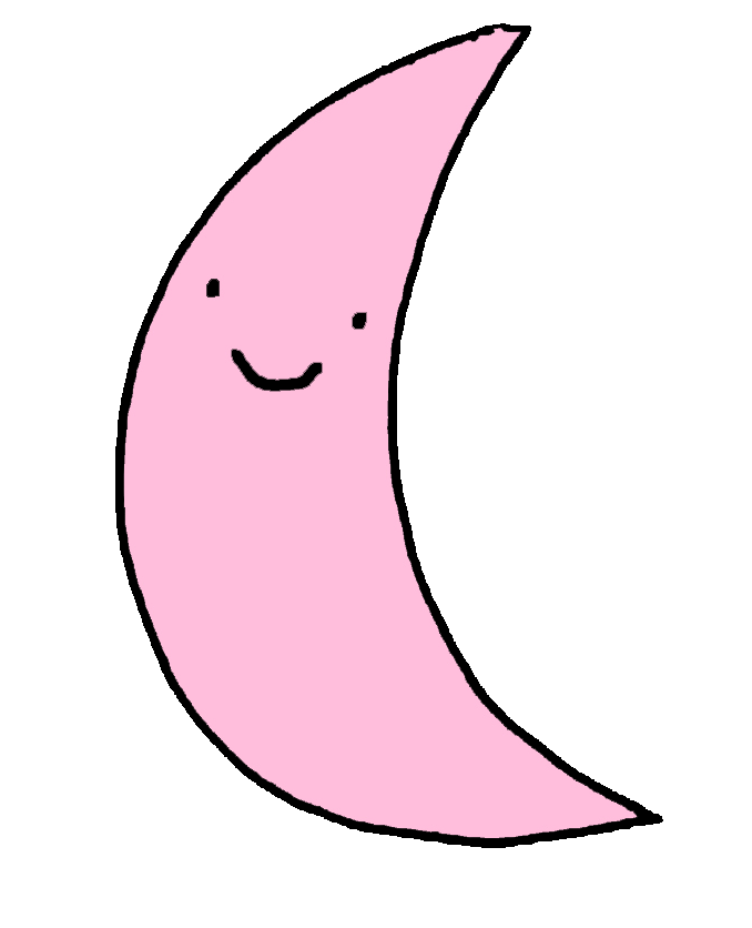 Happy Moon Sticker by teganiversen for iOS & Android | GIPHY