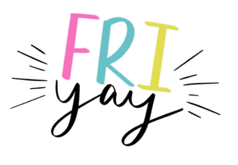 Friday Fri-Yay Sticker by Teach Create Motivate for iOS & Android | GIPHY