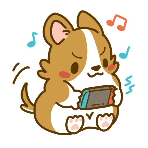 Playing Video Game Sticker by Lazy Corgi for iOS & Android | GIPHY