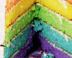 New trending GIF tagged food colors cake dessert… | Trending Gifs
