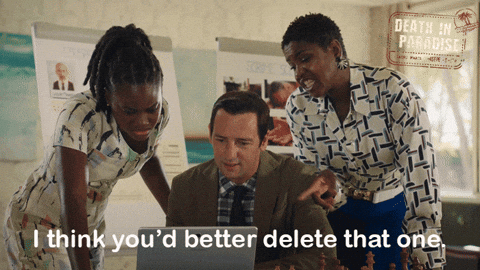Might-go-and-delete-that-last-one GIFs - Get the best GIF on GIPHY