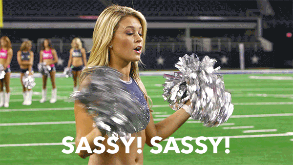 Dallas Cowboys Football GIF by Dallas Cowboys Cheerleaders: Making the ...