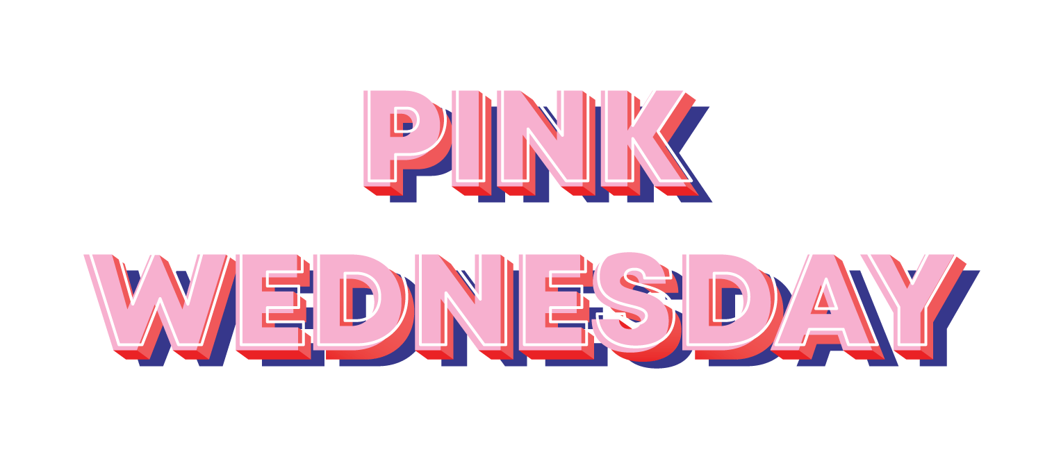 Pink Wednesday Sticker by Santomar for iOS & Android | GIPHY