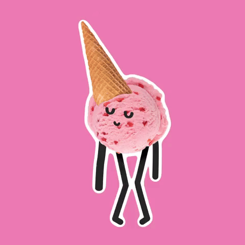 Happy Ice Cream GIF by GIPHY Studios Originals - Find & Share on GIPHY