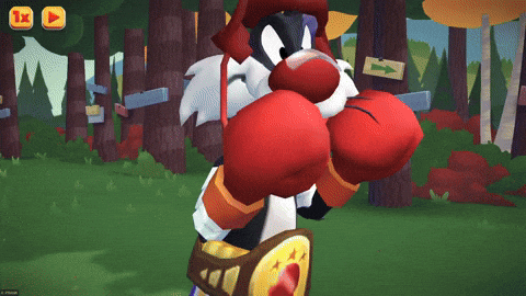 Looney Tunes Fight GIF by Looney Tunes World of Mayhem - Find & Share ...