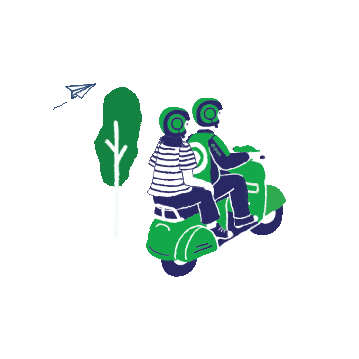 Driver Amanah Sticker by Gojek Indonesia for iOS & Android | GIPHY