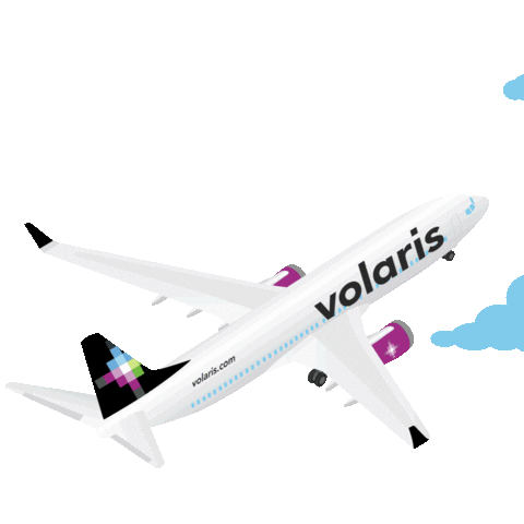 Travel Sky Sticker by Volaris for iOS & Android | GIPHY