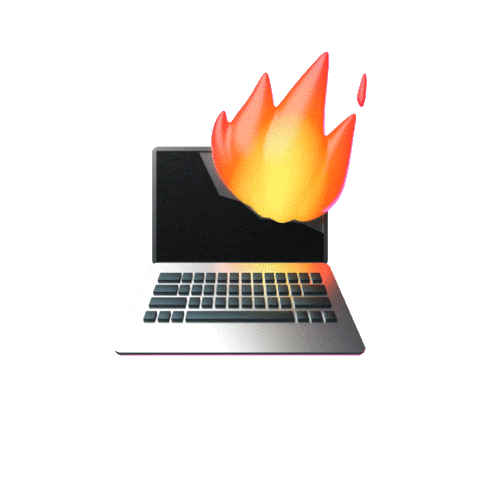 Angry Fire Sticker by Emoji for iOS & Android | GIPHY