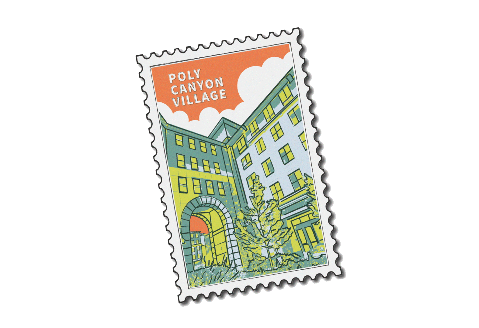 Dorm Life Calpoly Sticker by California Polytechnic State University ...