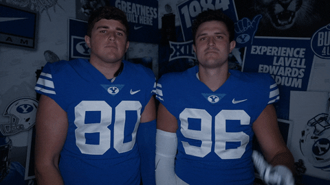 Byu Football GIF by BYU Cougars - Find & Share on GIPHY